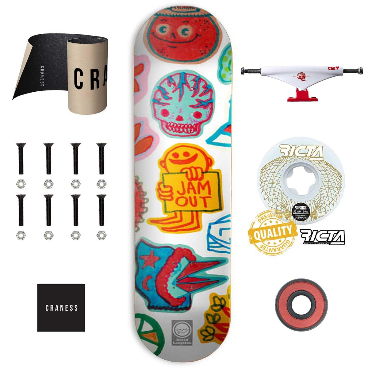 Skate Komplet Pro Roger Cut It Out Langston za 4 190 Kč